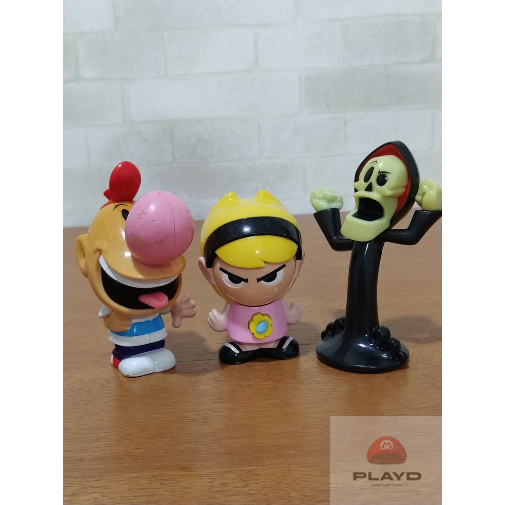 Kit Bonecos Billy & Mandy Do Mcdonalds 2008 | Shopee Brasil