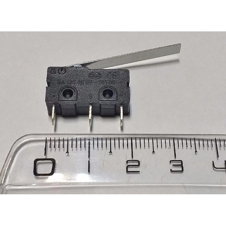 Chave Micro-switch C/haste 23mm (kw11-3z-5 3t) 5a Nf | Shopee Brasil