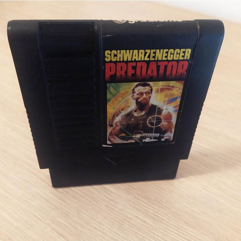 Cartucho / Fita - Schwarzenegger Predator - Gradiente - NES Nintendo ...