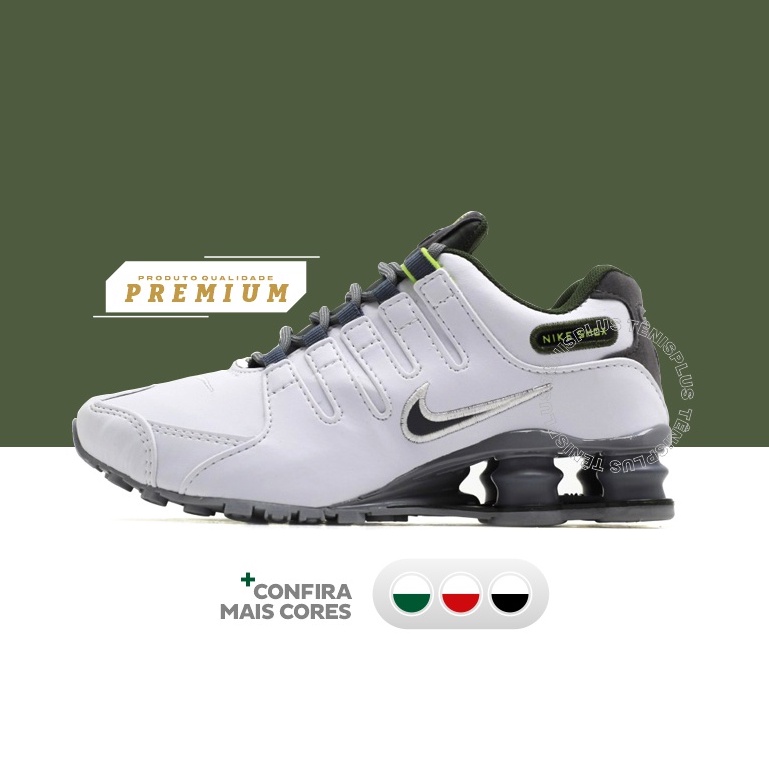 Tênis Nike Shox NZ 4 Molas PU Premium Vietnam Branco | Shopee Brasil