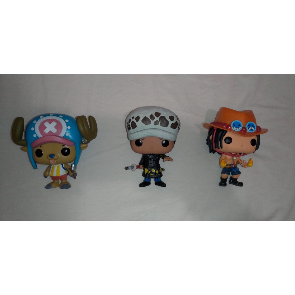 Funko POP: Tony Tony Chopper, Luffy, Ace (ONE PIECE) e Sam (LOTR ...