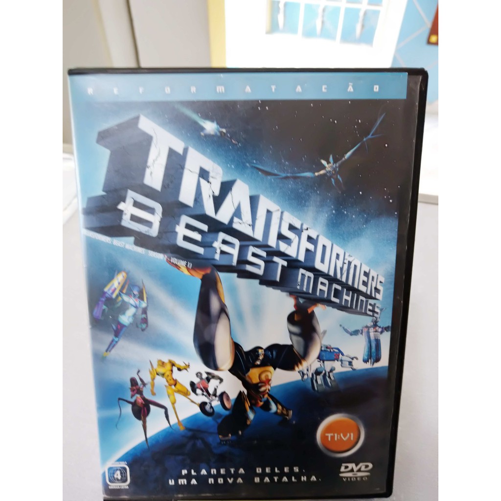 DVD ORIGINAL TRANSFORMERS BEAST MACHINES 1ª TEMPORADA VOLUME 1 | Shopee ...