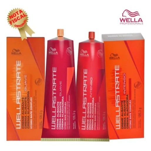 Wella Alisante Capilar Profissional Wellastrate 126,3g | Shopee Brasil
