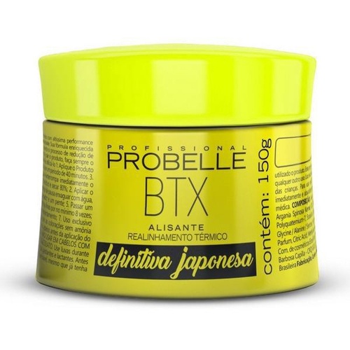 Mini Botox Definitiva Japonesa 150G Probelle | Shopee Brasil