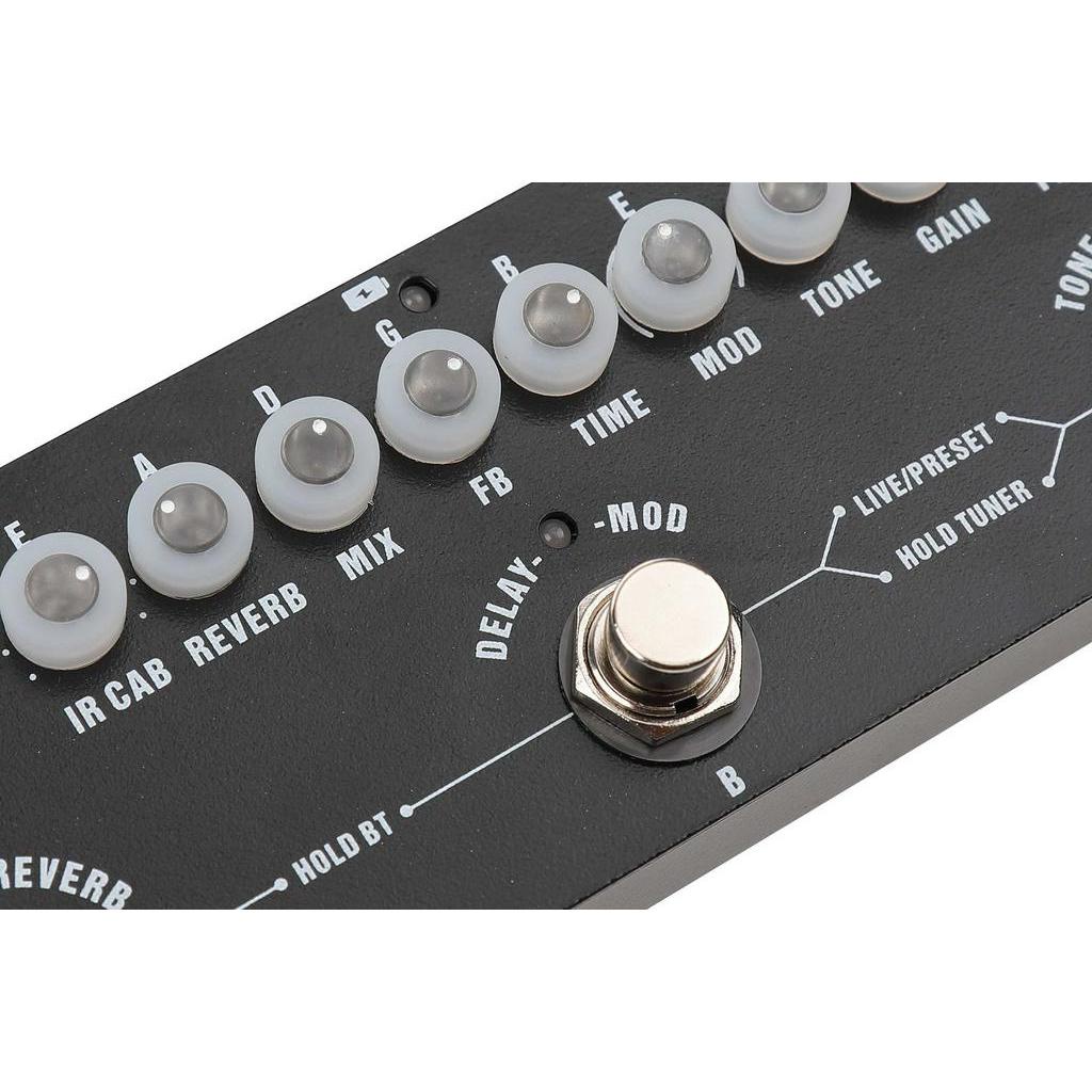 Pedaleira multiefeito Cube Baby IR Cuvave | Shopee Brasil