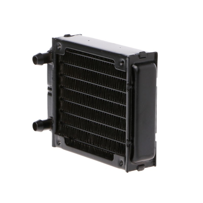 RED 80mm Aluminum Computer Radiator Water Cooling For CPU GPU VGA ...