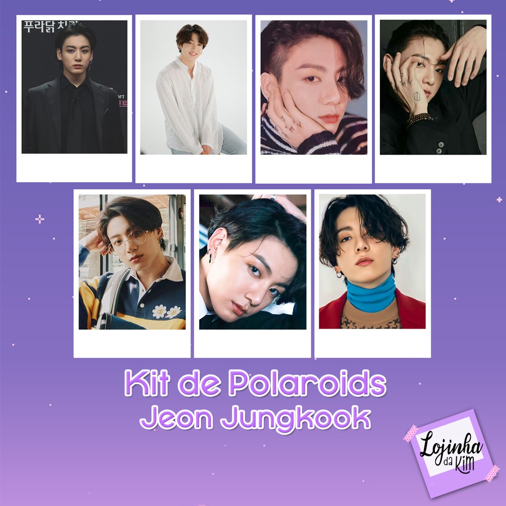 Kit KPOP Polaroids Jungkook BTS | Shopee Brasil