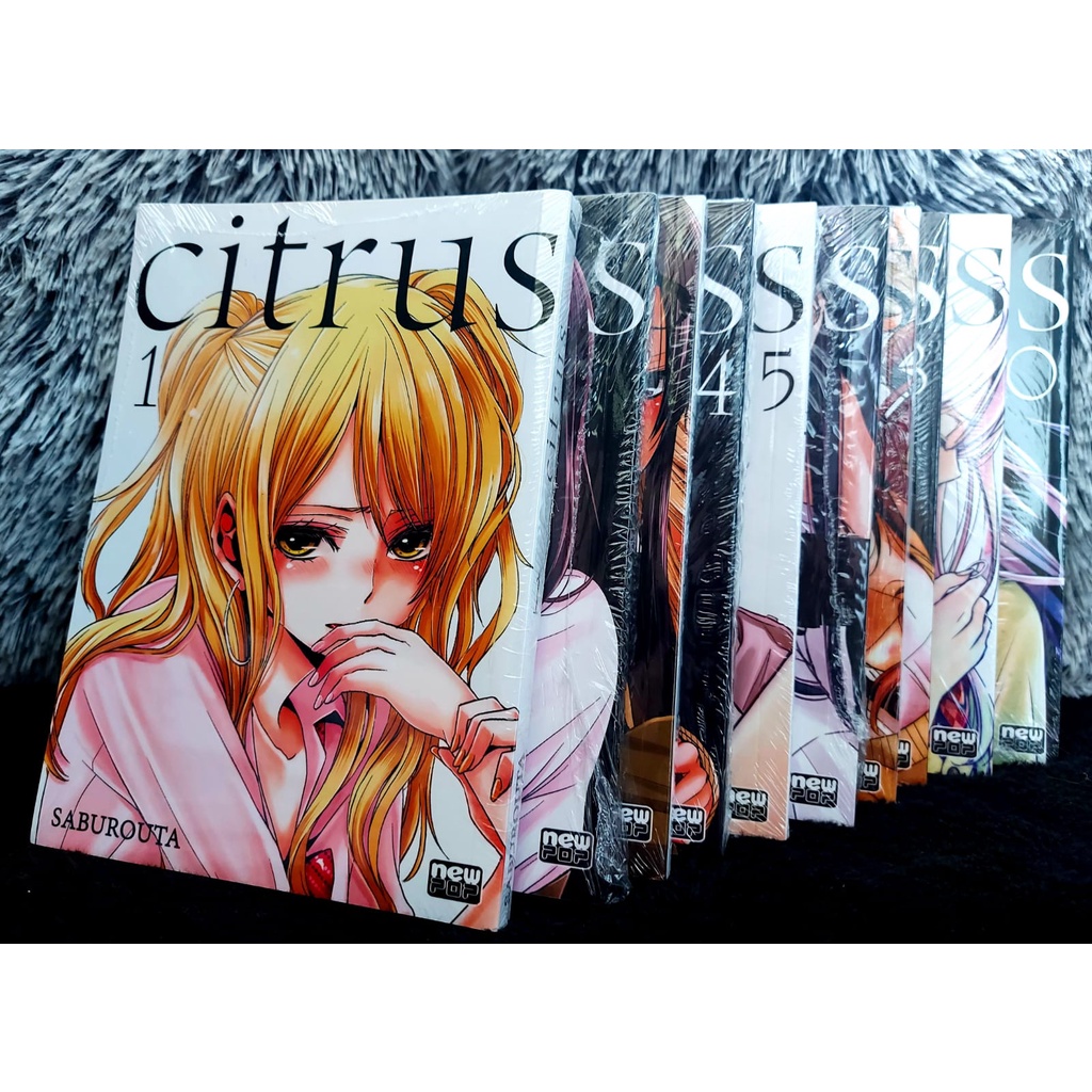 Mangá Citrus Vol.1 ao Vol.10 - Novo/ Lacrado | Shopee Brasil