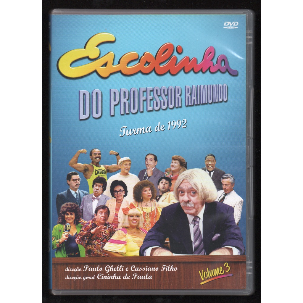 DVD Escolinha do Professor Raimundo | Turma de 1992 (Seminovo) | Shopee ...