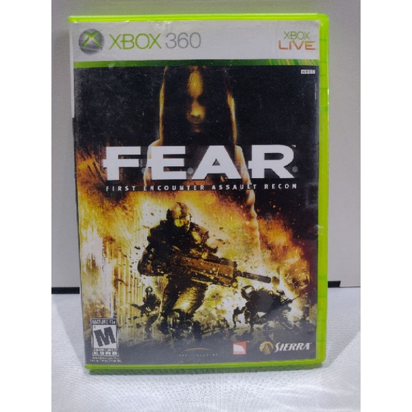 Fear Xbox 360 - Game Mídia Física - Jogo Original Raro Seminovo ...