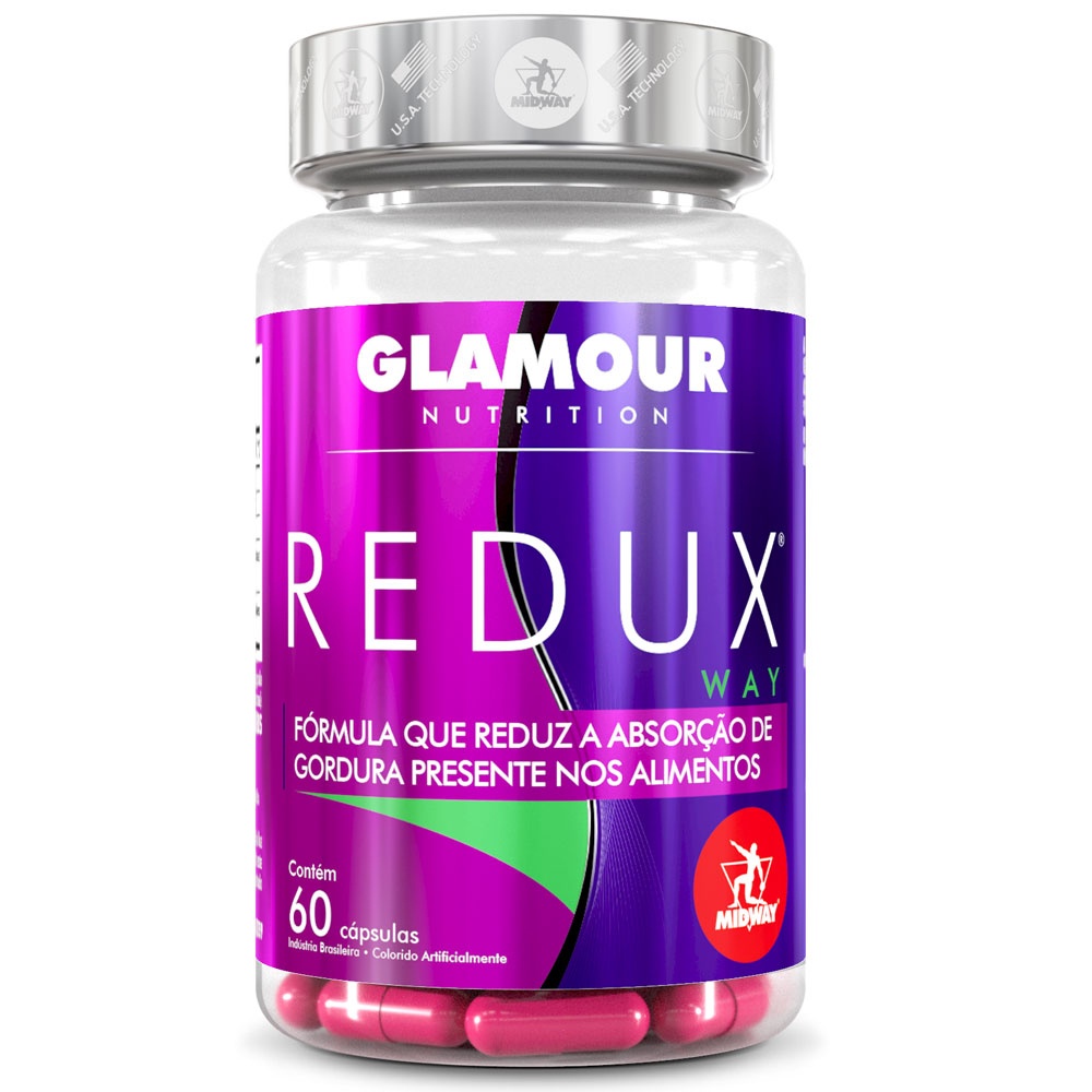 Redux Way Quitosana Midway Labs c/60 Cápsulas | Shopee Brasil