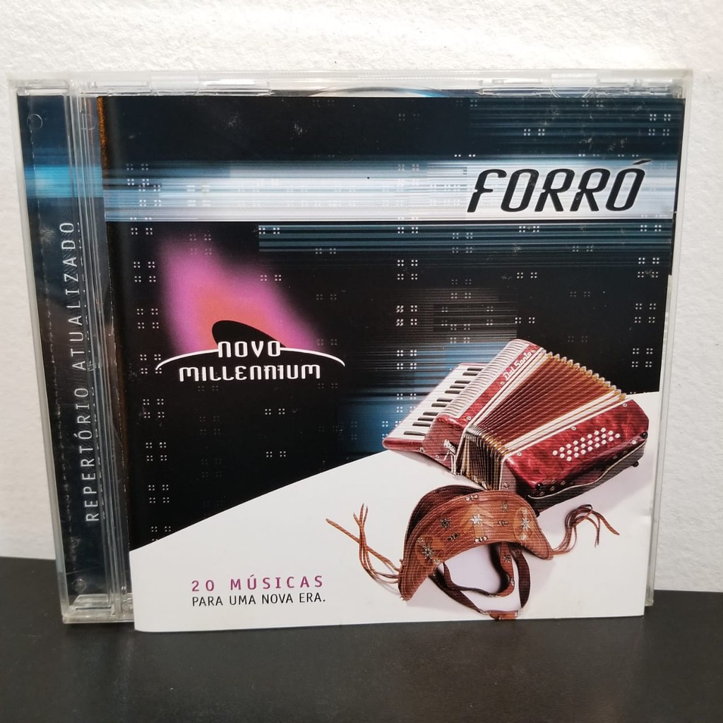 Cd Coletânea Novo Millennium - Forró - Original | Shopee Brasil