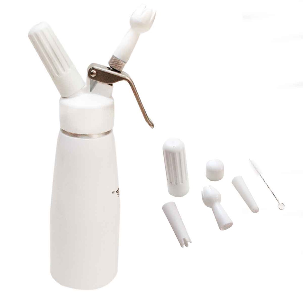 Garrafa de Sifão Chantilly Creme Cream 500ml 3 Bicos de Inox | Shopee ...