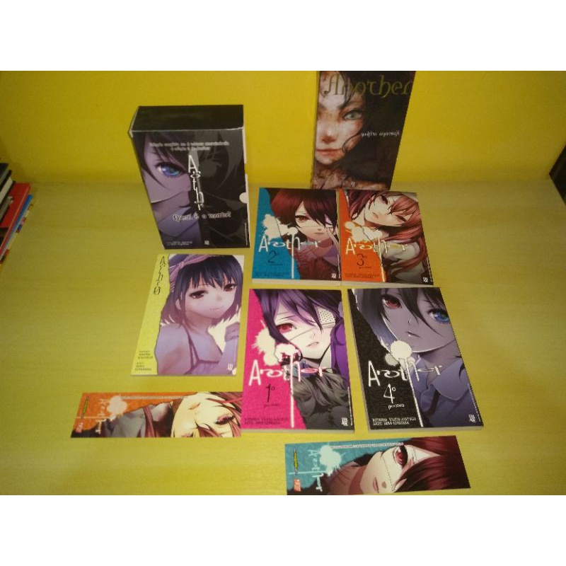 Mangá "Another" (Box completo + Light Novel) | Shopee Brasil