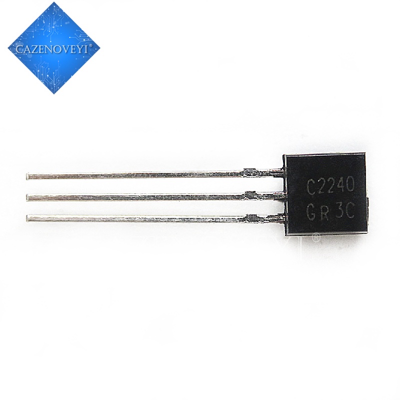 50 PCS 2SA970 2SC2240 (25PCS * A970 + C2240) TO-92 Transistores ...