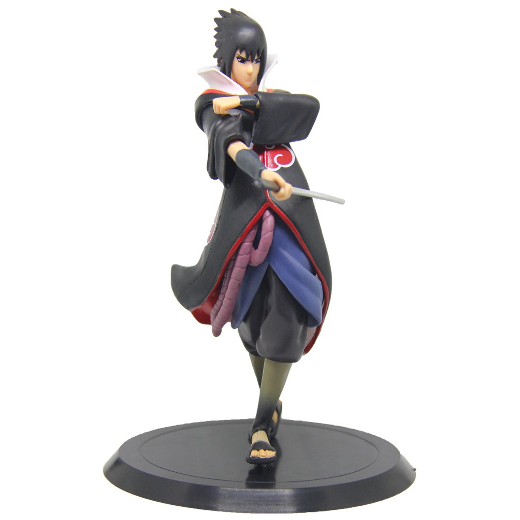 Action Figure Sasuke Uchiha Sharingan Akatsuki taka Miniatura Naruto ...
