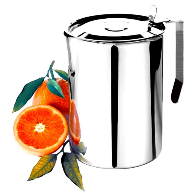 Jarra Inox 2 Litros - Art'Inox ( Aço Inox Especial 304 ) | Shopee Brasil