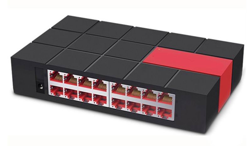 5 8 16 Entradas Interruptor Segunda Mão 10/100/1000Mbps RJ45 LAN ...