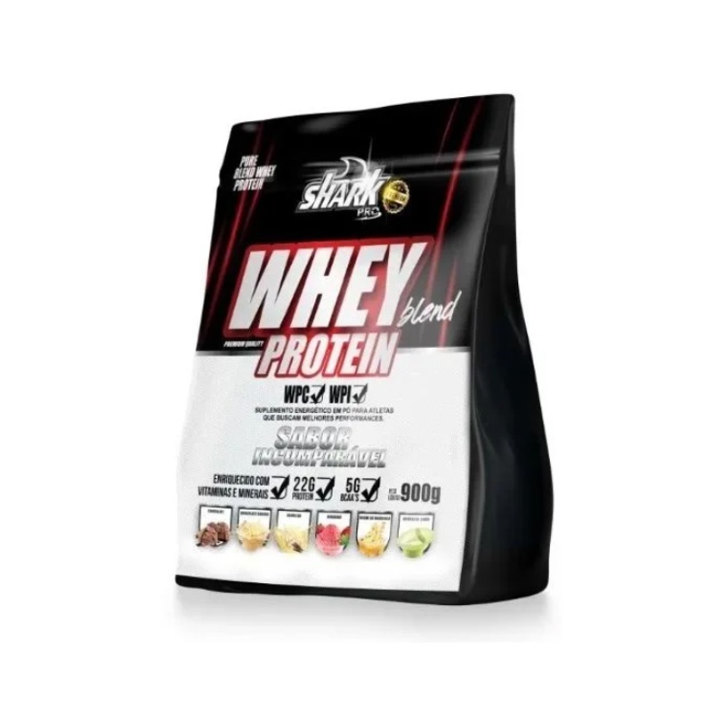 Whey Blend Protein 900g - Shark-Pro | Shopee Brasil