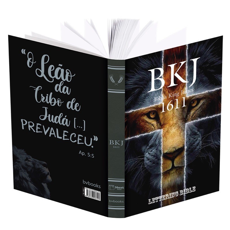 Biblia sagrada completa edição especial king James Lettering Bible ...