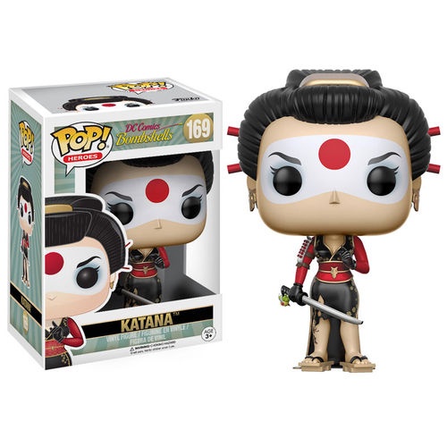Funko POP 169 Katana (DC Comics BombShells) | Shopee Brasil