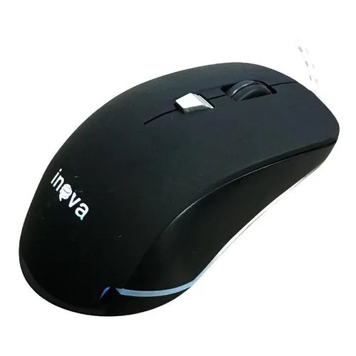 Mouse Gamer Optico Fio USB Led 2400dpi MOU-6933 Preto Inova | Shopee Brasil
