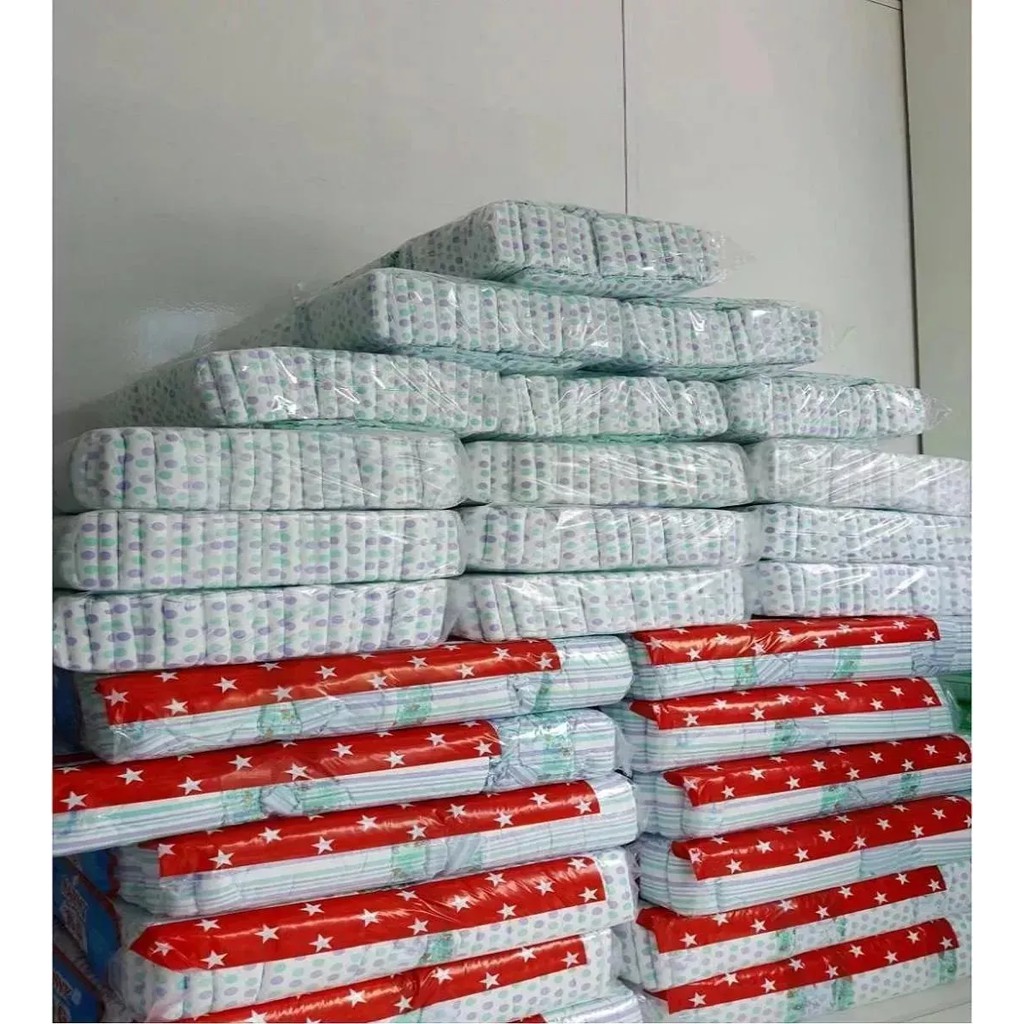 Fralda para Bebe Descartável Tamanho P Noturna Infantil Pacote 100 ...