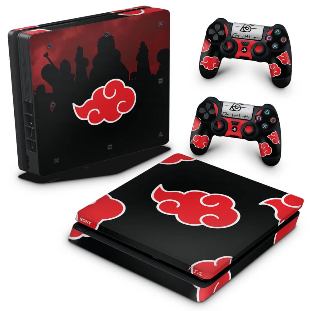 Skin PS4 Slim Adesivo - Naruto Akatsuki | Shopee Brasil