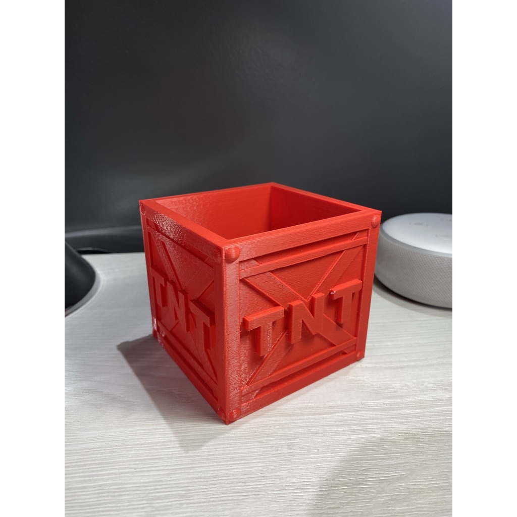 Caixa porta coisa TNT - Crash Bandicoot Box - 3D - Escorrega o Preço