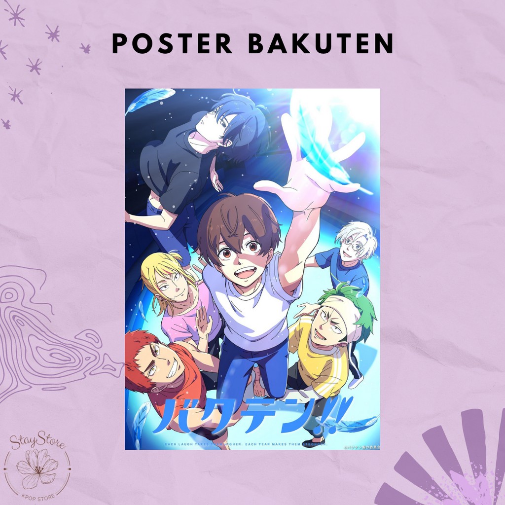 Poster Bakuten!! bakuten Backflip anime Anime 20x30cm A4 Exclusivo ...
