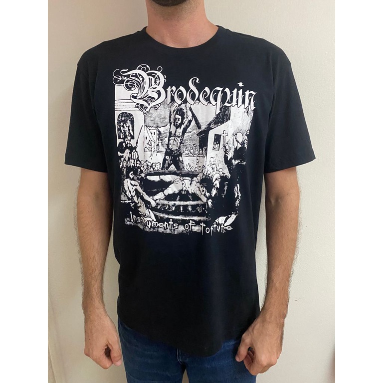 Camiseta Brodequin Instruments of torture brutal death metal | Shopee ...