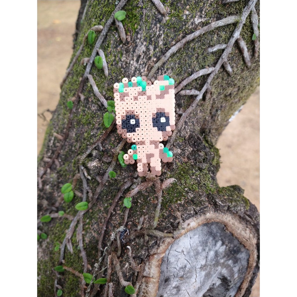 Chaveiro ou Ímã Baby Groot Perler Beads | Shopee Brasil