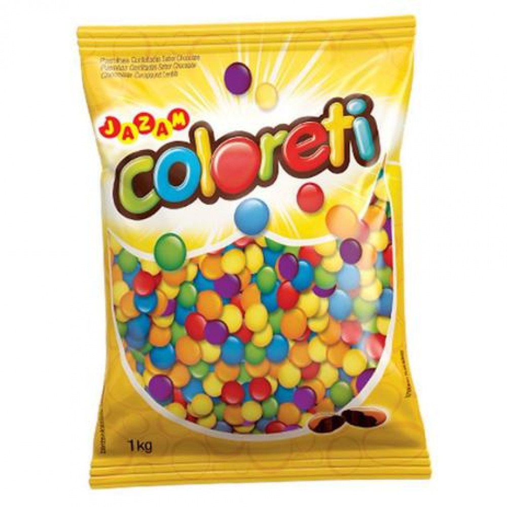 Coloreti 1 Kg - Jazam | Shopee Brasil
