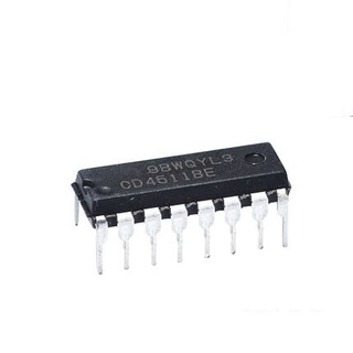 Circuito Integrado CI CD4511 CD4511BE 4511 Decodificador BCD para ...