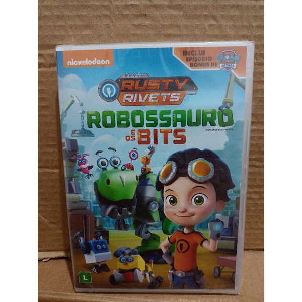 DVD RUSTY RIVETS- ROBOSSAURO E OS BITS (ORIGINAL-LACRADO) | Shopee Brasil