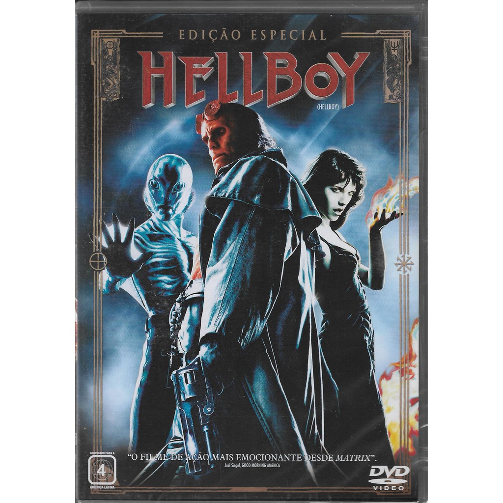 DVD Hellboy Edição Especial - Novo Lacrado | Shopee Brasil