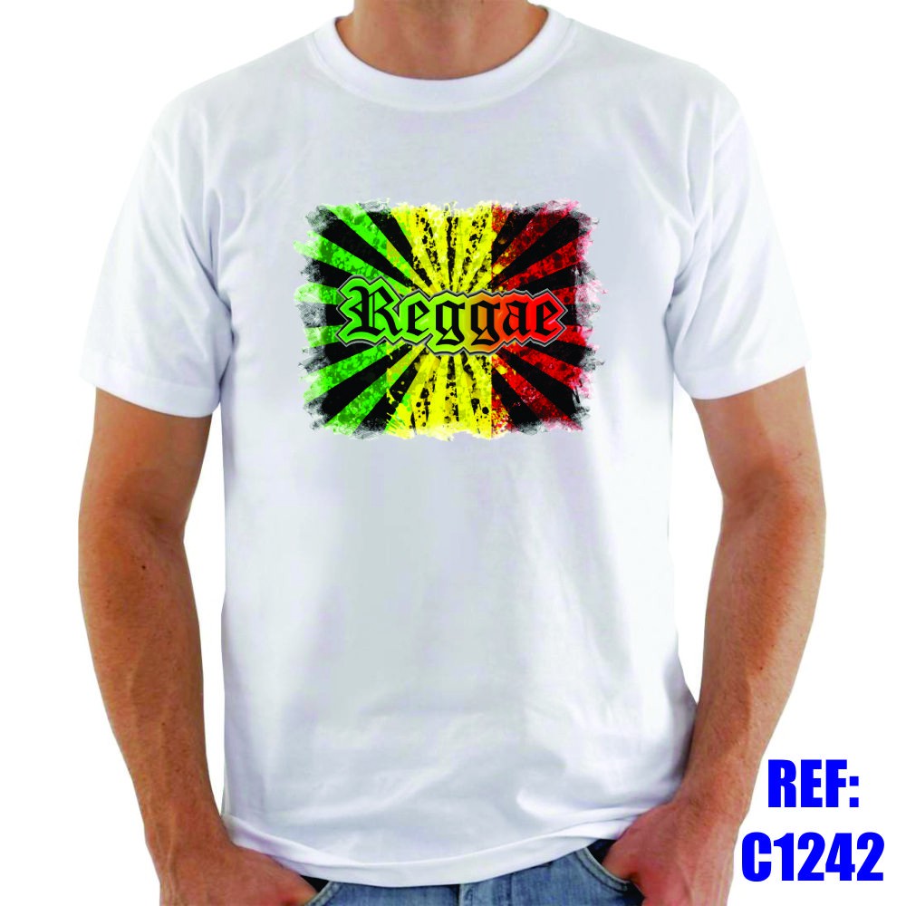 Camiseta Reggae Jamaica Pop | Shopee Brasil