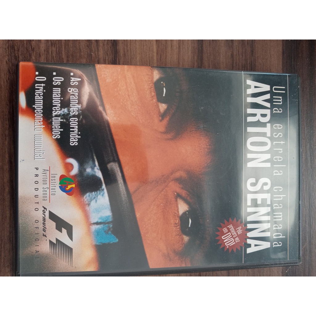 DVD Uma Estrela Chamada Ayrton Senna | Shopee Brasil