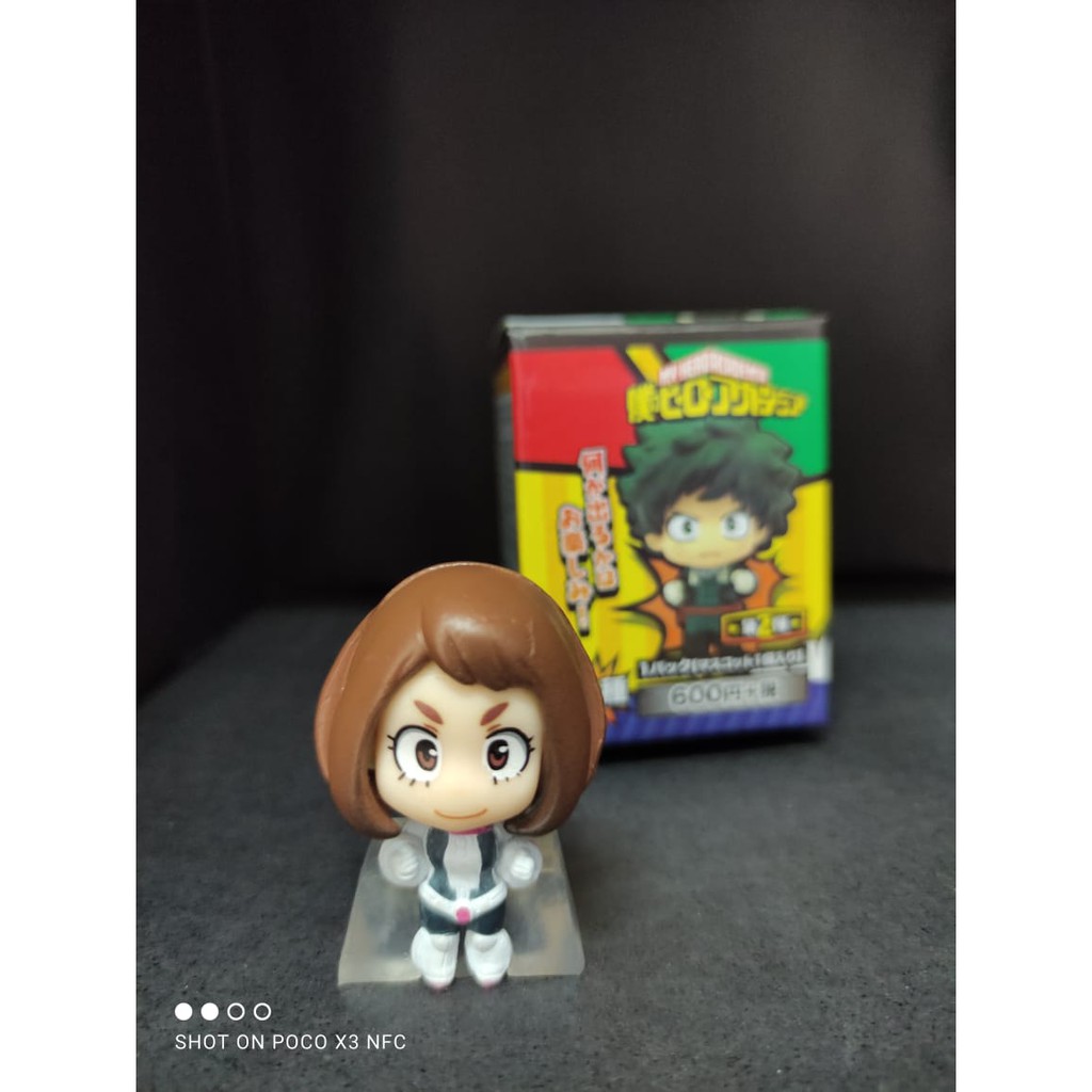 Miniatura My Hero Academia Uraraka Boneco Colecionável Boku No Hero ...
