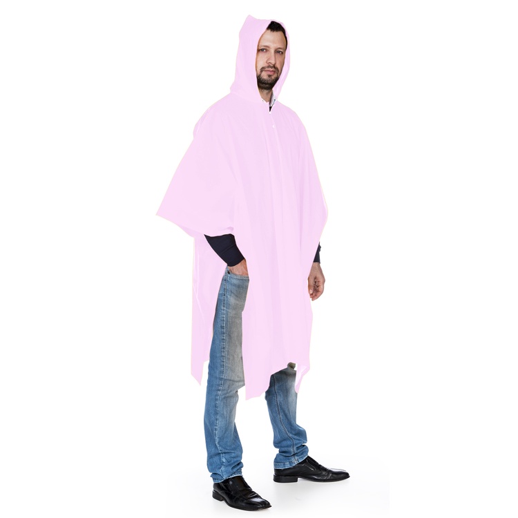 Capa de chuva Tipo Poncho Rosa | Shopee Brasil
