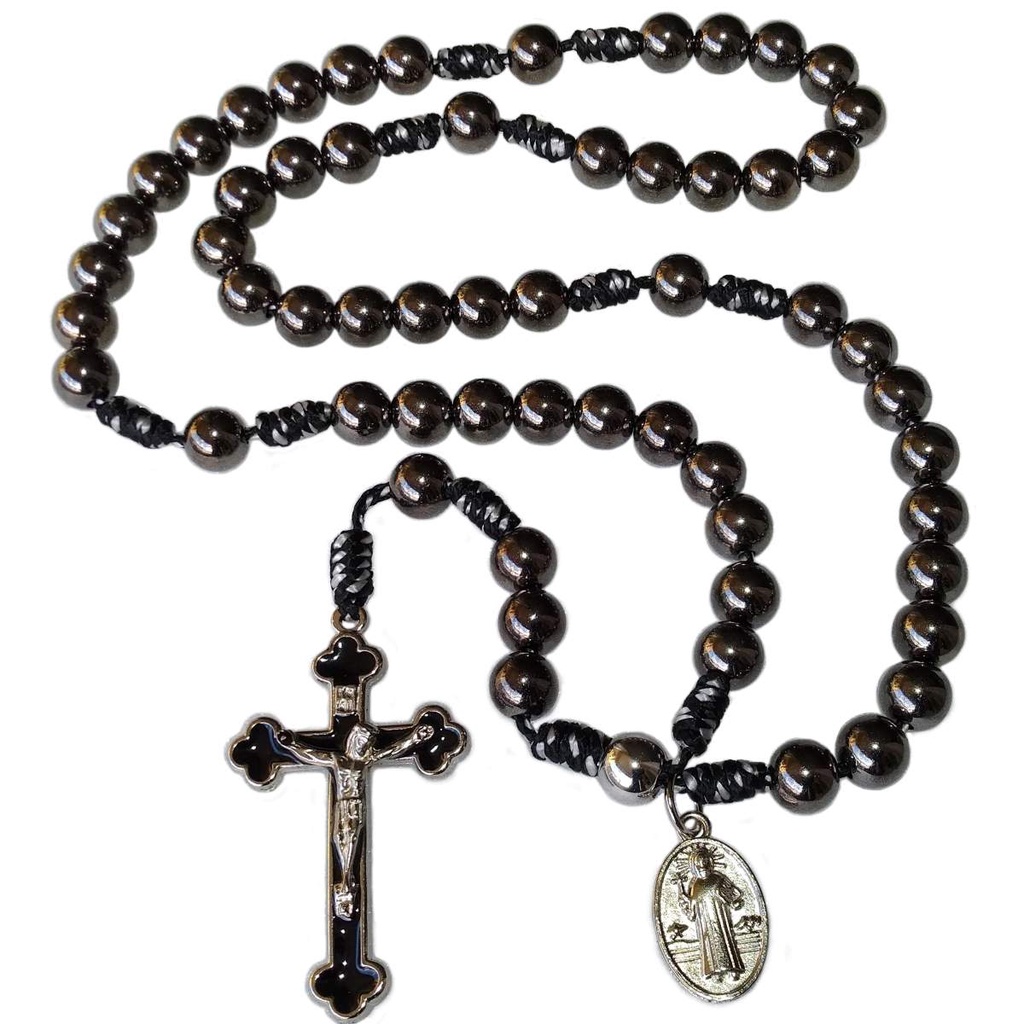 Terço Católico São Bento Cordão Naval Religioso 10mm Rezar | Shopee Brasil