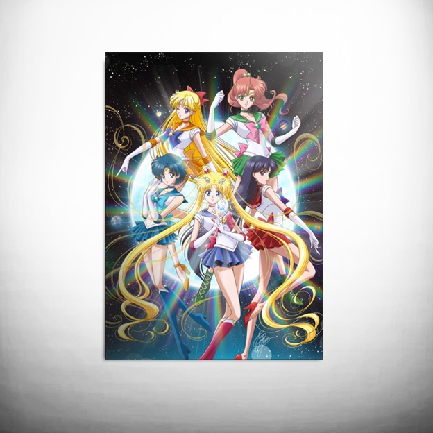 Poster Adesivo Anime Sailor Moon | Shopee Brasil