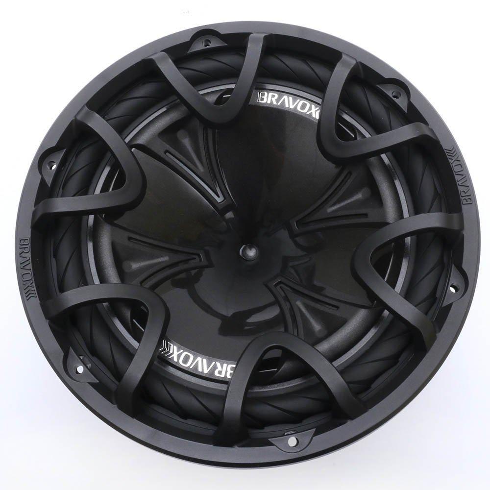 Alto Falante 12 Polegadas Subwoofer Bravox 350 Watts RMS 2+2 Ohms Black | Shopee Brasil