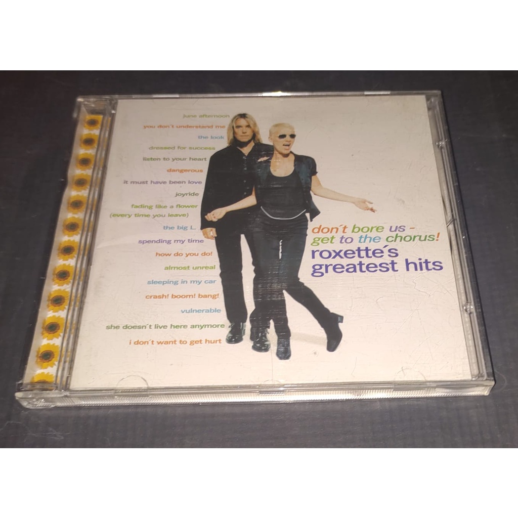 Cd Roxette Greatest Hits Dont Bore Us Get To The Chorus Shopee Brasil