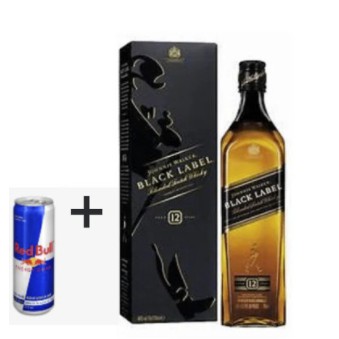 black label original gratis red bull Whisky Johnnie Walker Black Label ...