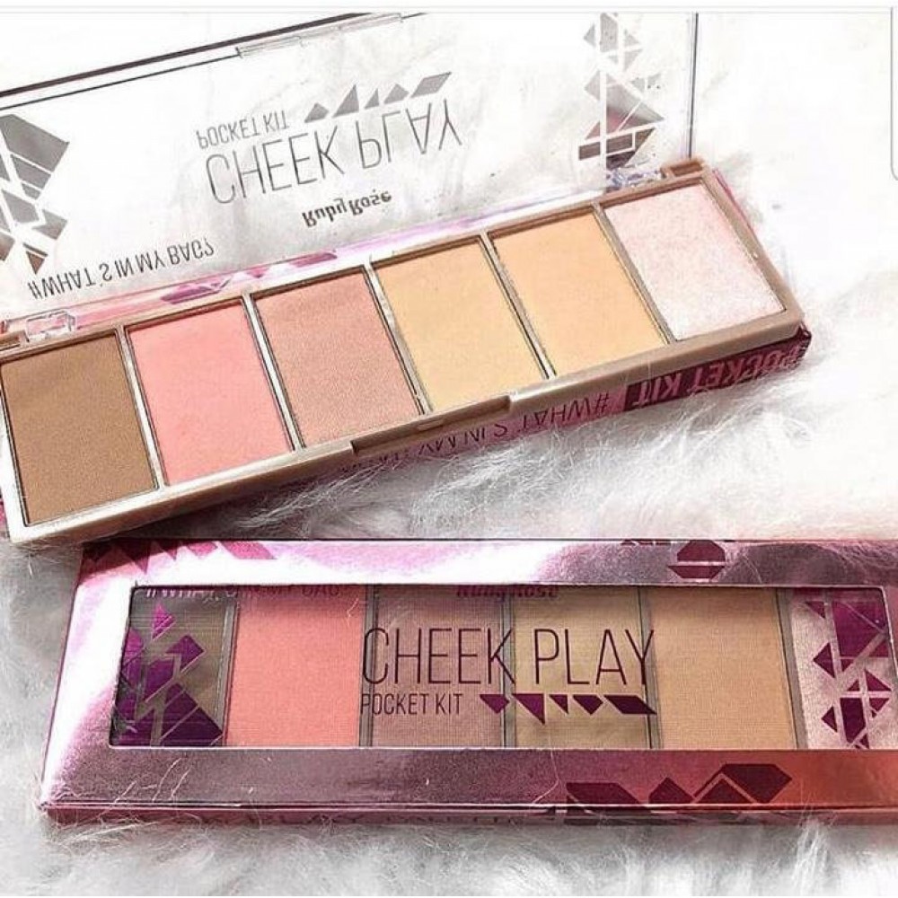 Paleta Cheek Play da Ruby Rose | Shopee Brasil