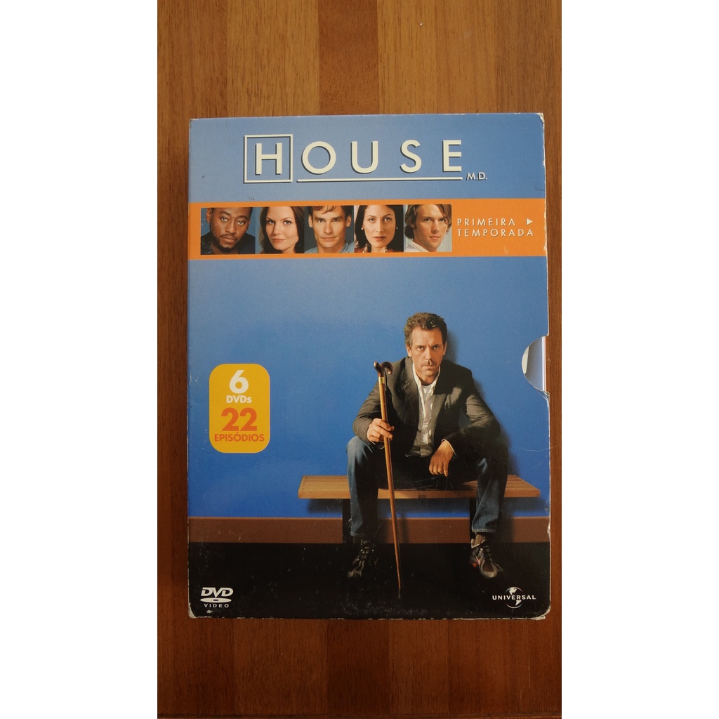 Dvd House 1ª Temporada Completa 6 Dvd Original | Shopee Brasil