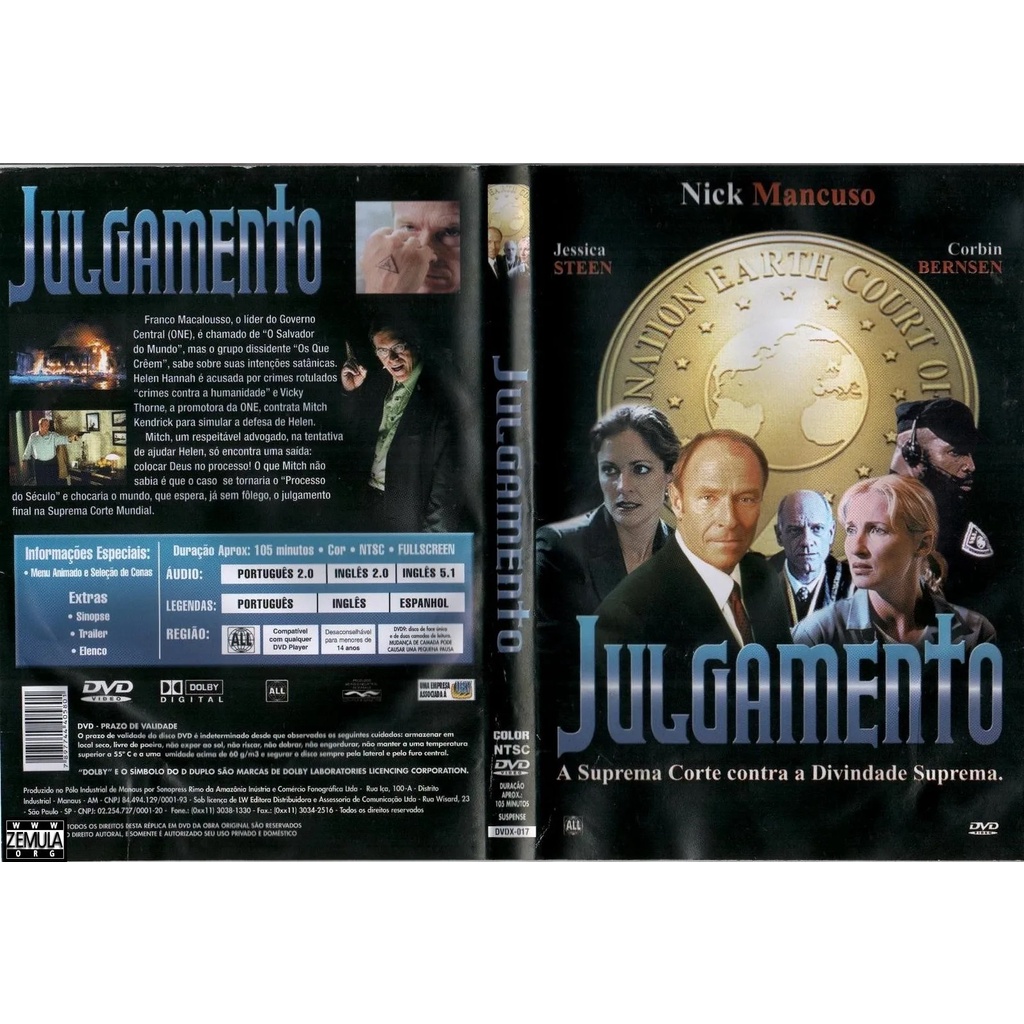 DVD Original Julgamento | Shopee Brasil