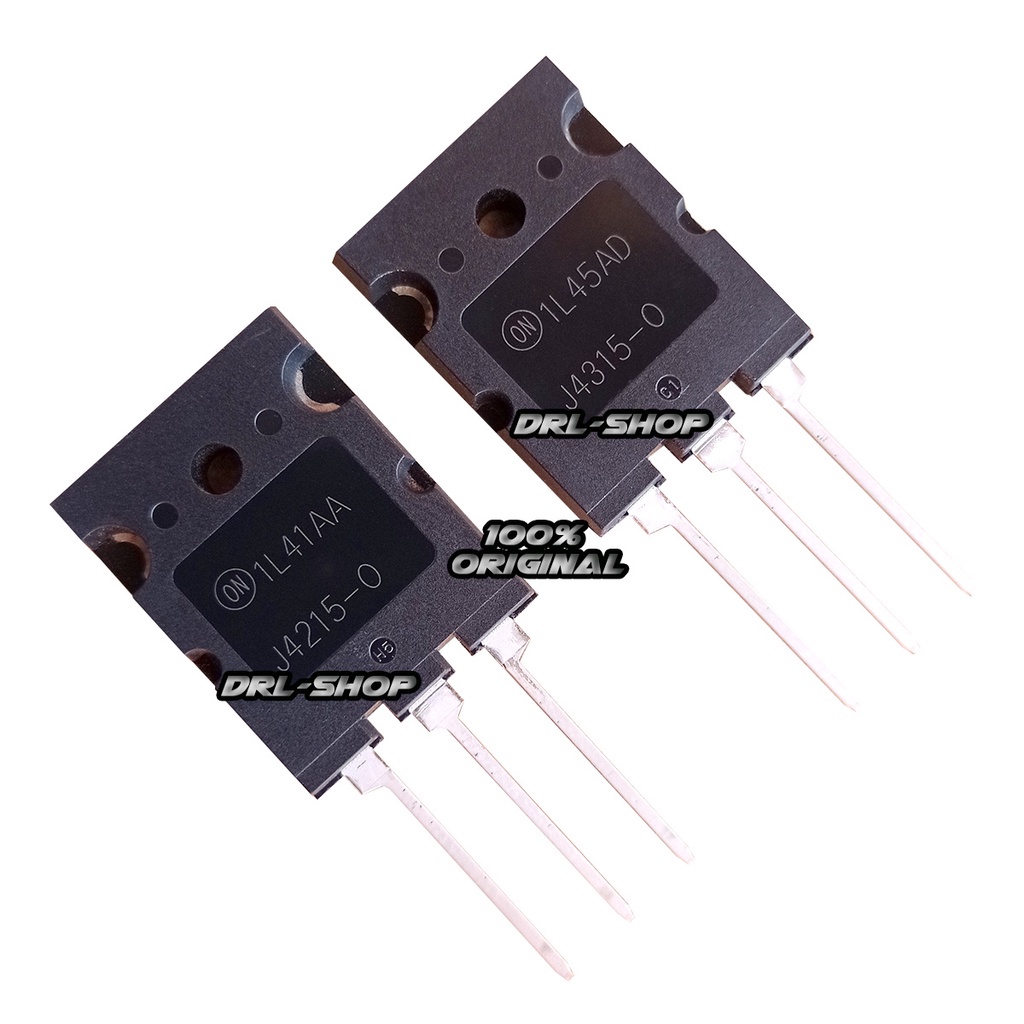 Kit 10 Par J4215 + J4315 = 2SC5200 / 2SA1943 100% original | Shopee Brasil