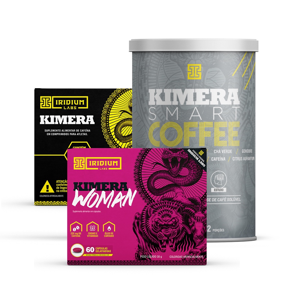 Kit Kimera Thermo + Kimera Woman + Kimera Smart Coffee - Iridium Labs ...